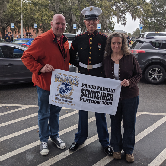 Graduation Banner: 3rd Recruit Battalion – The EGA Shop by Marine Parents